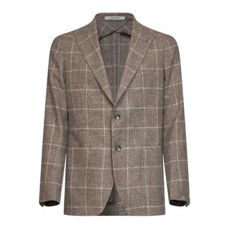 Tagliatore Einknopf-Blazer - - Jackets - Herren - Braun - XL