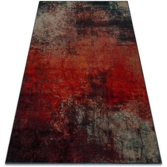 RugsX Rugsx - Wollteppich omega togo Abstraktion rot red 200x300 cm