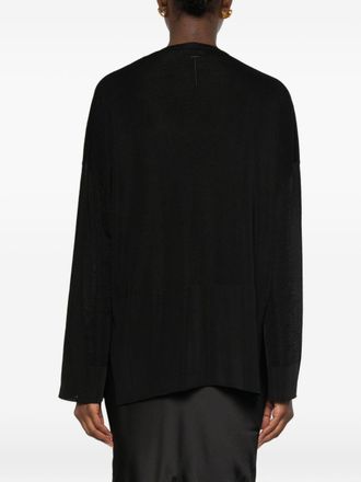 Tom Ford Wool V-Neck Sweater - Black