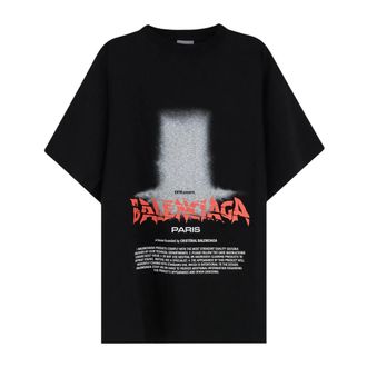 Balenciaga Herren, Oberteile, Schwarzk, LGr&ouml;&szlig;e