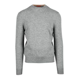 Ballantyne Wollstrickpullover - - Knitwear - Herren - Grau - XL