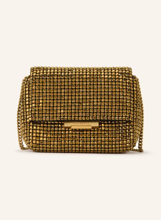 Ted Baker Micro Bag Gliters Mit Schmucksteinen gold