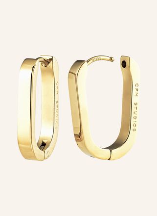 Copenhagen Copenhagen Studios Creolen Aus Edelstahl gold