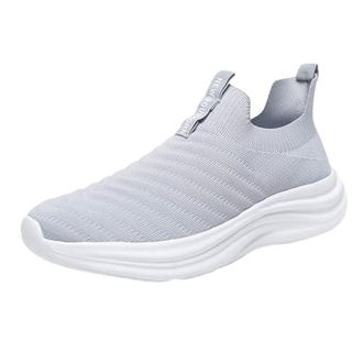 Generic Chaussures de sport l&eacute;g&egrave;res pour homme : chaussures de sport en maille Chaussures de jogging respirantes Semelle souple Chaussures dentra&icirc;nement Slip 