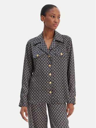 Guess Hemd 6RGH12 7435A Schwarz Regular Fit