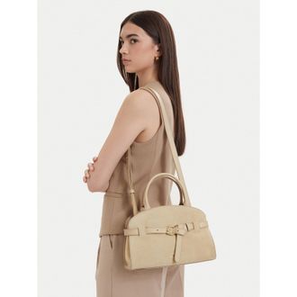 Coccinelle Handtasche Coccinelle TLB Coccinellesabine Suede Bi E1 TLB 18 02 01 Beige