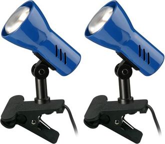 Briloner Schreibtischlampe mit Kabelschalter, schwenkbar, E14 Fassung, max. 40 Watt, Klemmlampe, Klemmleuchte, Nachttischlampe, Leselicht Kinder, B&uuml;rolampe, Le