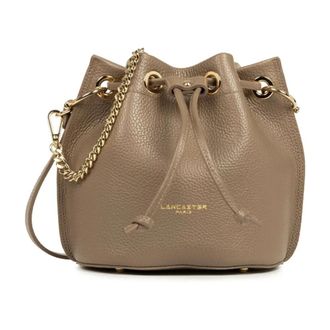 Lancaster Alba Double Taupe/Or Beuteltasche mit Kordelzug - - Bags - Damen - Orange - ONE SIZE