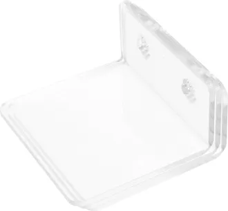 BESPORTBLE Transparente Acryl Pflanzenregale 3 St&uuml;ck Selbstklebendes Wand Bonsai Fensterregal f&uuml;r Blument&ouml;pfe und Kleine Dekorationen Belastbares Aufbewahrungsre