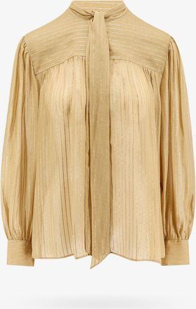 Chloé Silk shirt with lurex details - CHLOE - gender_Woman