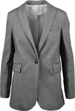 Circolo 1901 Femme, Vestes, Gris, Taille: 38 FR Giacca Stondata