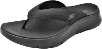Skechers Sandales Go Walk Flex Vallejo pour homme, noir/noir, 47 EU