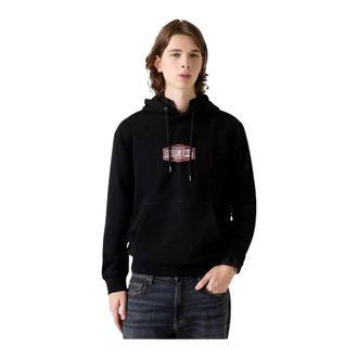 Guess Homme, Sweatshirts et sweats &agrave; capuche, Noir, Taille: XL Sweat ML capuche coton