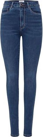 Only Onlroyal High W.skinny Jeans Pim504 Noos - Jeans Skinny - Femme - Bleu (Medium Blue Denim) - W36/L30 (Taille fabricant: S)