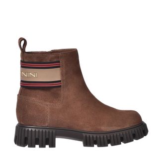 Baldinini Stiefel - STIEFELETTE BALDININI - Gr. 37,5 (EU) - in Taupe - f&uuml;r Damen