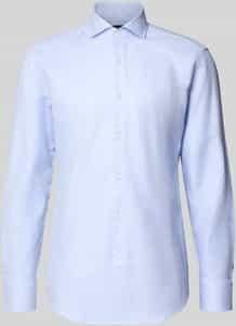 HUGO BOSS Slim Fit Businesshemd aus reiner Baumwolle