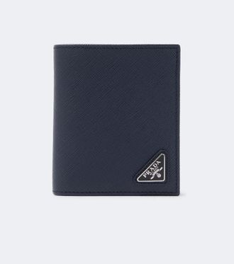 Prada Portefeuille Saffiano en cuir