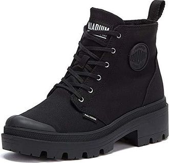 Palladium PALLABASE TWILL, Boots female, Noir, 39.5, EU