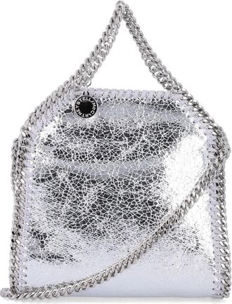 Stella McCartney Femme, Sacs, Gris, Taille: ONE Size Falabella Tiny