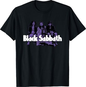 Black Sabbath Offizielles Black Sabbath Foto in lila T-Shirt
