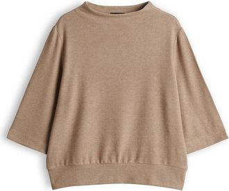 OPUS 3/4-Arm-Shirt Sosino aus weichem Jersey Gerader Schnitt mit 3/4-&Auml;rmeln und softem Griff