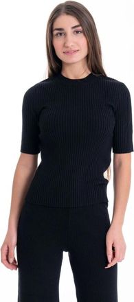 Vila &Auml;rmellose Strickkleidung - - Tops - Damen - Schwarzk - M