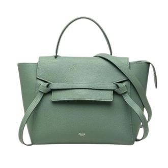 Celine Sac banane satchel Pre-owned - Femme - Pre-owned - Vert - Taille: ONE Size