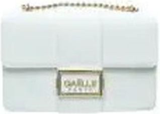 Ga&euml;lle Paris Logo du sac &agrave; bandouli&egrave;re blanc de Ga&euml;lle Paris