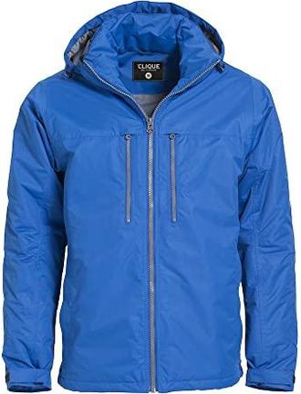 Clique Kingslake Veste veste automne hiver homme en polyester, anti-pluie, coupe-vent, capuche amovible, randonn&eacute;e, randonn&eacute;e, voyage, ski, montagne, Bleu ro