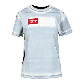 Diesel Baumwoll T-shirt - - Tops - Damen - Blau - M