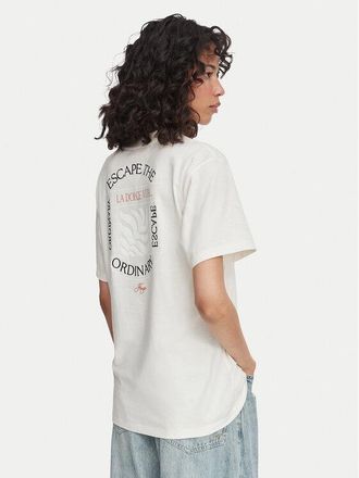 HUGO BOSS T-Shirt Vintage 50573326 Wei&szlig; Oversize