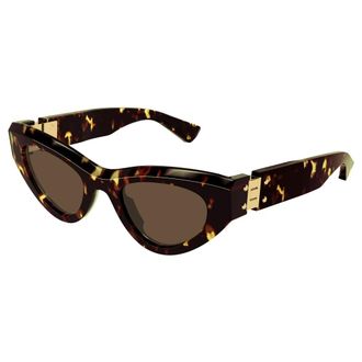 Bottega Veneta Stylische Sonnenbrille - - Accessories - Damen - Braun - 49 MM