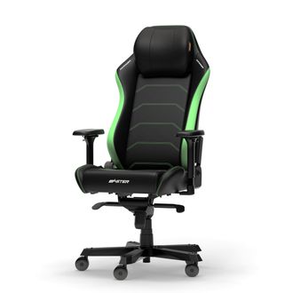 DXRacer Master XL Schwarz & Matcha-Gr&uuml;n EPU Leder das Orginal Gaming Stuhl, Premium Chefsessel, Schreibtischstuhl Ergonomisch, B&uuml;rostuhl, Desk Chair, Drehstuh