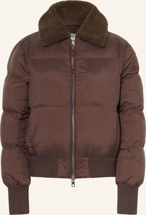 IQ Studio Iq Studio Steppjacke Mit Abnehmbarem Teddyfell-Kragen braun