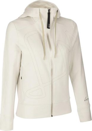 LaMunt Femme, Sweatshirts et sweats &agrave; capuche, Blanc, Taille: 36 FR Erika Full Zip