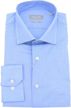 Michael Kors Homme, Chemises, Bleu, Taille: 5XL Michael Kors - Chemises > Chemises formelles