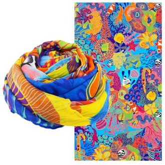Pylones Foulard/Paréo Coloré Balade - Récif - 100 x 180 cm