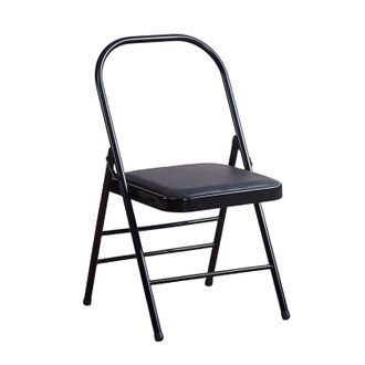 Generic Klappstuhl Klein Leicht Gepolstert mit Lehne Bis 100kg Belastbar Klappst&uuml;hle Esszimmer Kompakt Keine Montage Erforderlich f&uuml;r G&auml;ste K&uuml;che B&uuml;ro Hochzei