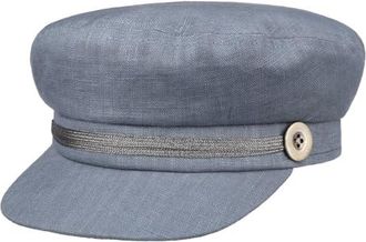 Mayser Casquette Marin Kendy Light Casquette Casquette en Lin (Taille Unique - Bleu Clair)
