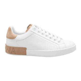 Dolce & Gabbana Homme, Chaussures, Blanc, Taille: 42 1/2 EU Portofino Baskets