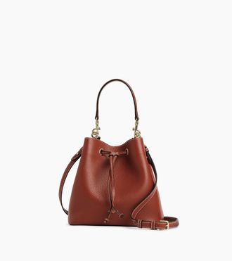Le Tanneur Bucket Bag Louise aus genarbtem Leder