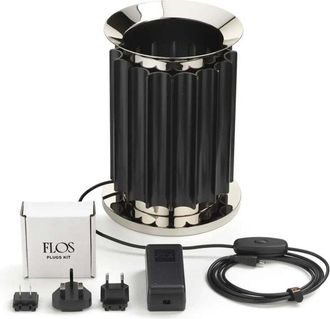 FLOS [GEBRAUCHT] B-Ware Flos Taccia Led Tischleuchte Basis Zubeh&ouml;r St&auml;nder Schirm 375mm 5.2kg Schwarz