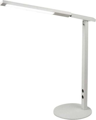 Fabas Luce Ideal - Fabas Luce weiße Tischlampe - Integrierte 10-W-LED, Touch-dimmbar, cct (3000 k, 4000 k, 5000 k, 6000 k)