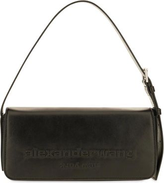 Alexander Wang Sac port&eacute; &eacute;paule Punch Flap - Femme - Sacs - Noir - Taille: ONE Size