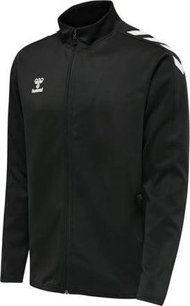 Hummel Hmlcore Xk Poly Zip Sweat Cardigan, Noir/Noir, m Mixte