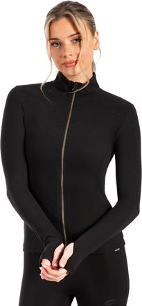 Smilodox Sportjacke Damen Kenna, Laufjacke mit Stehkragen, Sport Oberteil mit tailliertem Schnitt & Daumenl&ouml;chern, K&ouml;rperbetonte Sportjacke, Fitness Oberteil i