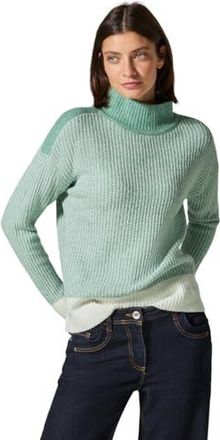 Cecil B303035 Tortue moulinée Cosy, Mélange de Vert glacé, XL Femme