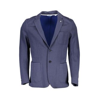 GANT Klassische Jacke mit Taschen - - Jackets - Herren - Blau - M