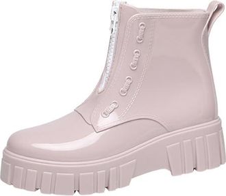 Generic Bottes caoutchouc pour homme et femme Imperm&eacute;able Coupe-Vent pluie semi-compens&eacute;es s&eacute;curit&eacute; de qualit&eacute; Chaussures Facile d&eacute;sinfecter S&eacute;chage ultra-rap