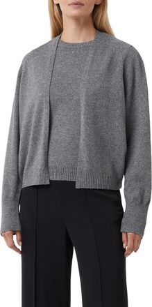 Comma Cardigan mit Glitzergarn und Fledermaus&auml;rmeln